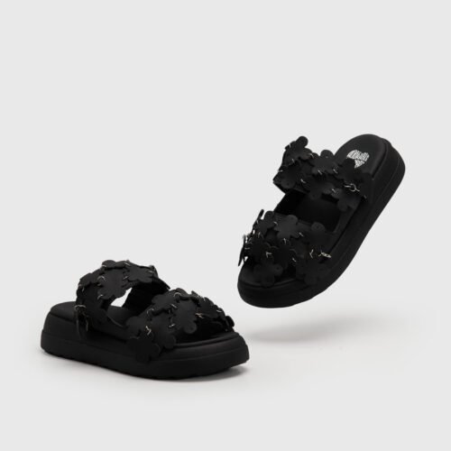Clover Sandals Genuine Leather Black — Adorable Projects
